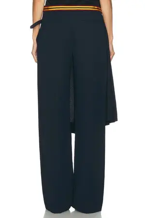 Dries Van Noten Prestona Pant - Navy