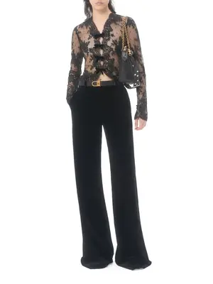 Valentino Garavani Lace Shirt With Bows