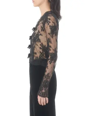 Valentino Garavani Lace Shirt With Bows