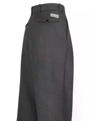 NINE:INTHE:MORNING Pleated Wide-leg Trousers