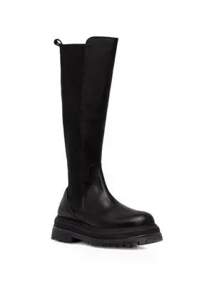 Patrizia Pepe Chunky-sole Elasticated-panel Boots