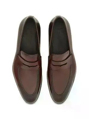 FERRAGAMO Tramezza Penny Loafers