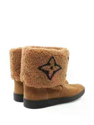 LOUIS VUITTON 2020 Snowdrop Line Ankle Boots