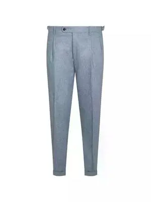 BERWICH Pleated Wool Trousers