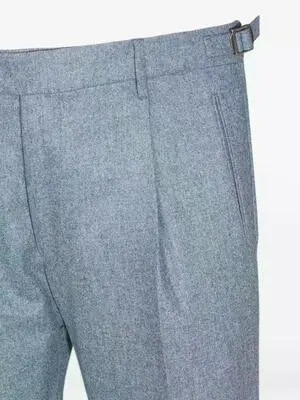 BERWICH Pleated Wool Trousers