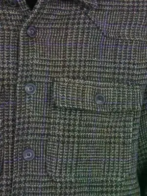 TINTORIA MATTEI 954 Check-pattern Wool Jacket