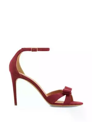 FERRAGAMO Vara Bow Sandals - Red