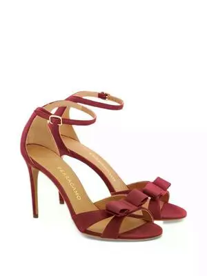 FERRAGAMO Vara Bow Sandals - Red