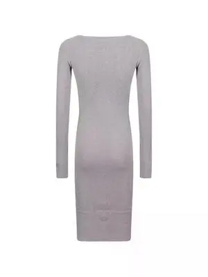 MAISON MARGIELA Ribbed Cutout-detail Midi Dress