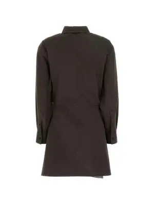 Loewe Gabardine Wrap Mini Dress