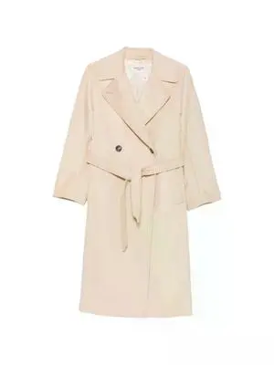 Max Mara Belted Double-breasted Coat