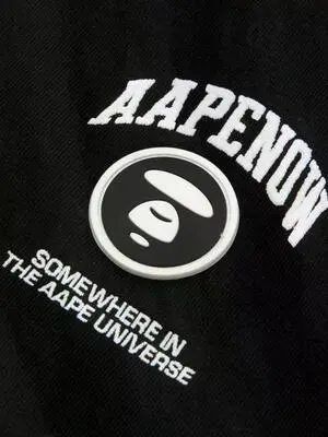 AAPE BY *A BATHING APE Aapenow Moonface-logo Zip-up Hoodie