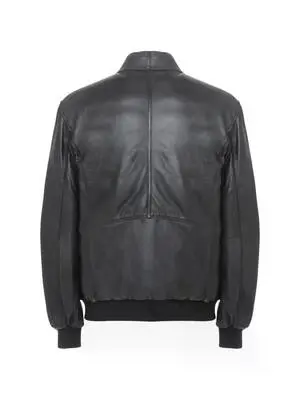 Peuterey Fionia Leather Bomber Jacket
