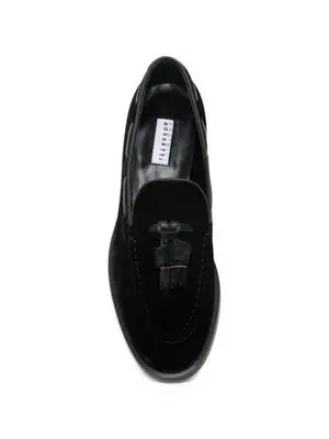 Fratelli Rossetti Tassel-detail Velvet Loafers