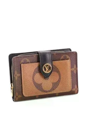 LOUIS VUITTON Juliette Wallet Reverse Monogram Canvas Small Wallets