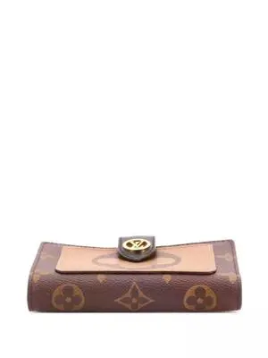 LOUIS VUITTON Juliette Wallet Reverse Monogram Canvas Small Wallets
