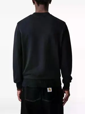Fred Perry Logo-embroidered Sweatshirt