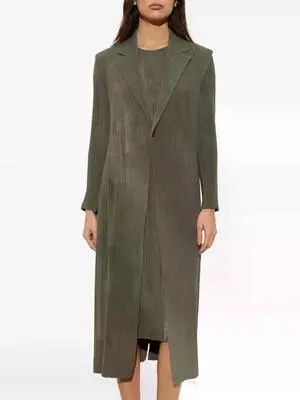 Issey Miyake Pleated Notch-lapel Jacket