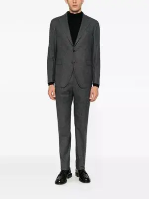 Tagliatore Micro-check Wool Suit