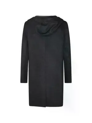 LARDINI Hooded Wool Coat