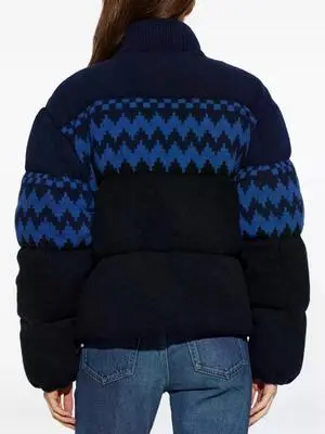 Canada Goose Fallon Chevron-knit Jacket - Black