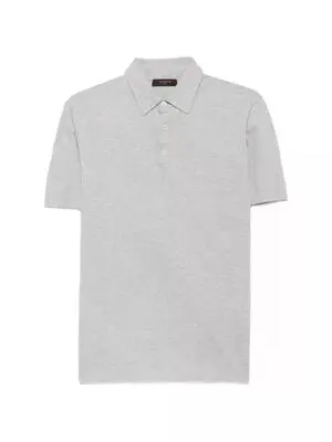 ZANONE Short-sleeve Polo Shirt - Grey