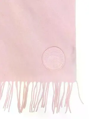 Canada Goose Fringed Logo-patch Scarf