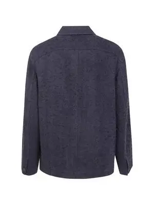 ZIGGY CHEN Textured-finish Button-up Jacket
