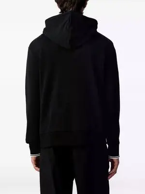 Fred Perry Logo-embroidered Hoodie