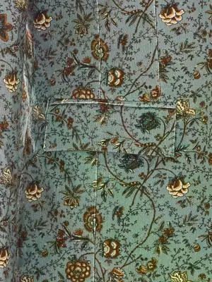 CIRCOLO 1901 Floral-print Corduroy Jacket