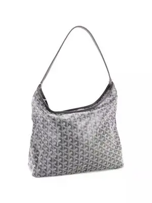 Goyard Boheme Coated Canvas Hobo Bag