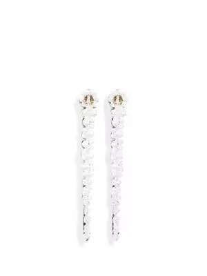 Simone Rocha Drip Crystal-embellished Drop Earrings