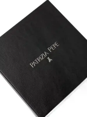 Patrizia Pepe Logo-plaque Pebbled Belt