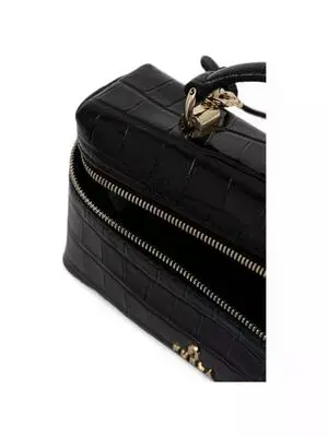 Furla Camelia Micro Croc-effect Make-up Bag
