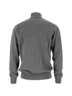 FILIPPO DE LAURENTIIS Roll-neck Cashmere Sweater - Grey