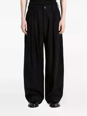 ZIGGY CHEN Pleated Wide-leg Trousers