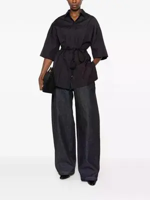 Max Mara Rope-belt Short-sleeve Jacket