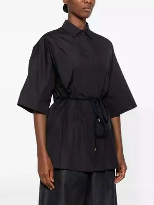 Max Mara Rope-belt Short-sleeve Jacket