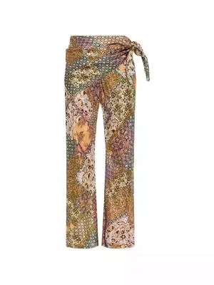 Zimmermann Fairlight Bias Pants - Neutrals
