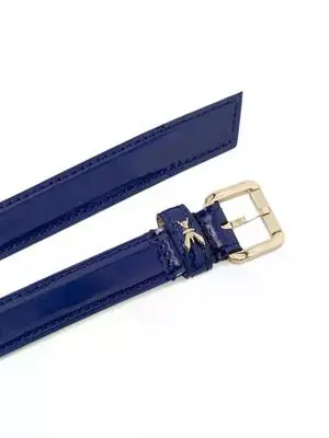 Patrizia Pepe Patent-finish Fly Belt