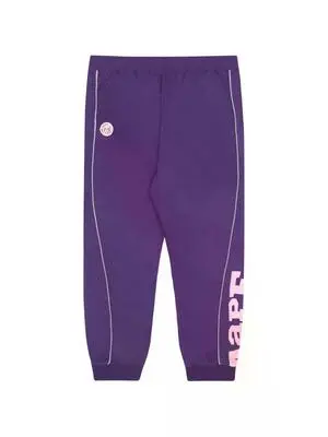 AAPE BY *A BATHING APE Moonface-logo Track Pants - Black