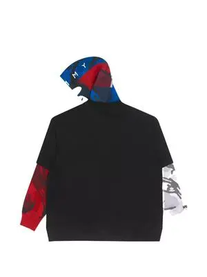 AAPE BY *A BATHING APE X Tommy Camo-panels Drawstring Hoodie