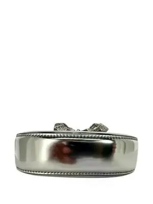 SELF-PORTRAIT Bow-detail Patent Shoulder Bag