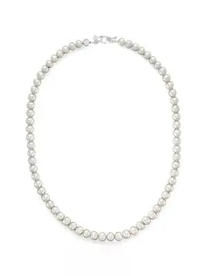 DOWER & HALL Sterling-silver Pearl Necklace - White