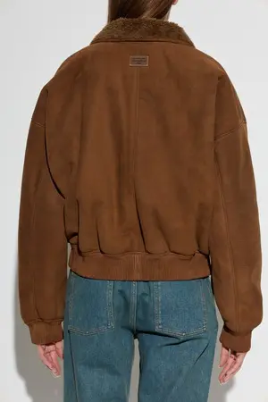 Acne Studios Suede Shearling Jacket
