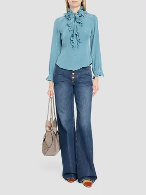 Ulla Johnson Charlotte Suede Shoulder Bag
