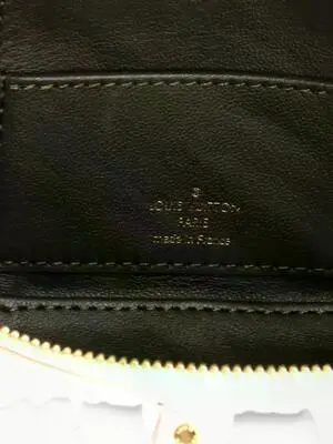 LOUIS VUITTON Vanity Handbag Monogram Embossed Lambskin Pm Satchel