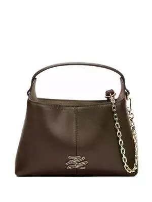 Karl Lagerfeld Small K/autograph Chain Tote Bag - Brown