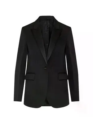 Fendi Grain-de-poudre Blazer - Black