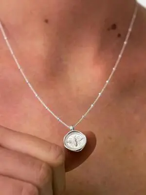 DOWER & HALL Queen Bee Talisman Necklace